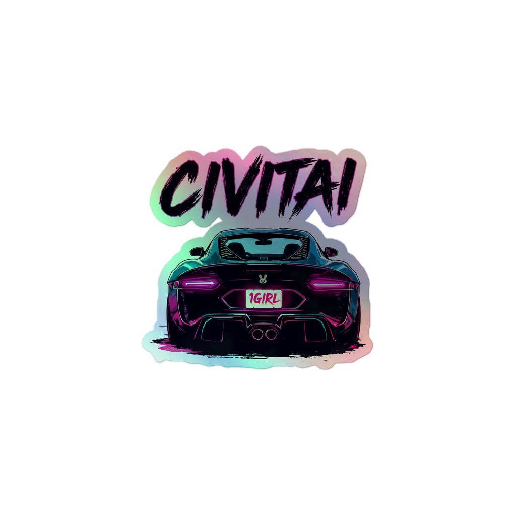 1GIRL Holographic stickers – Civitai Merch