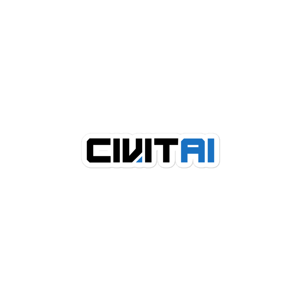 CIVITAI Bubble-free stickers – Civitai Merch